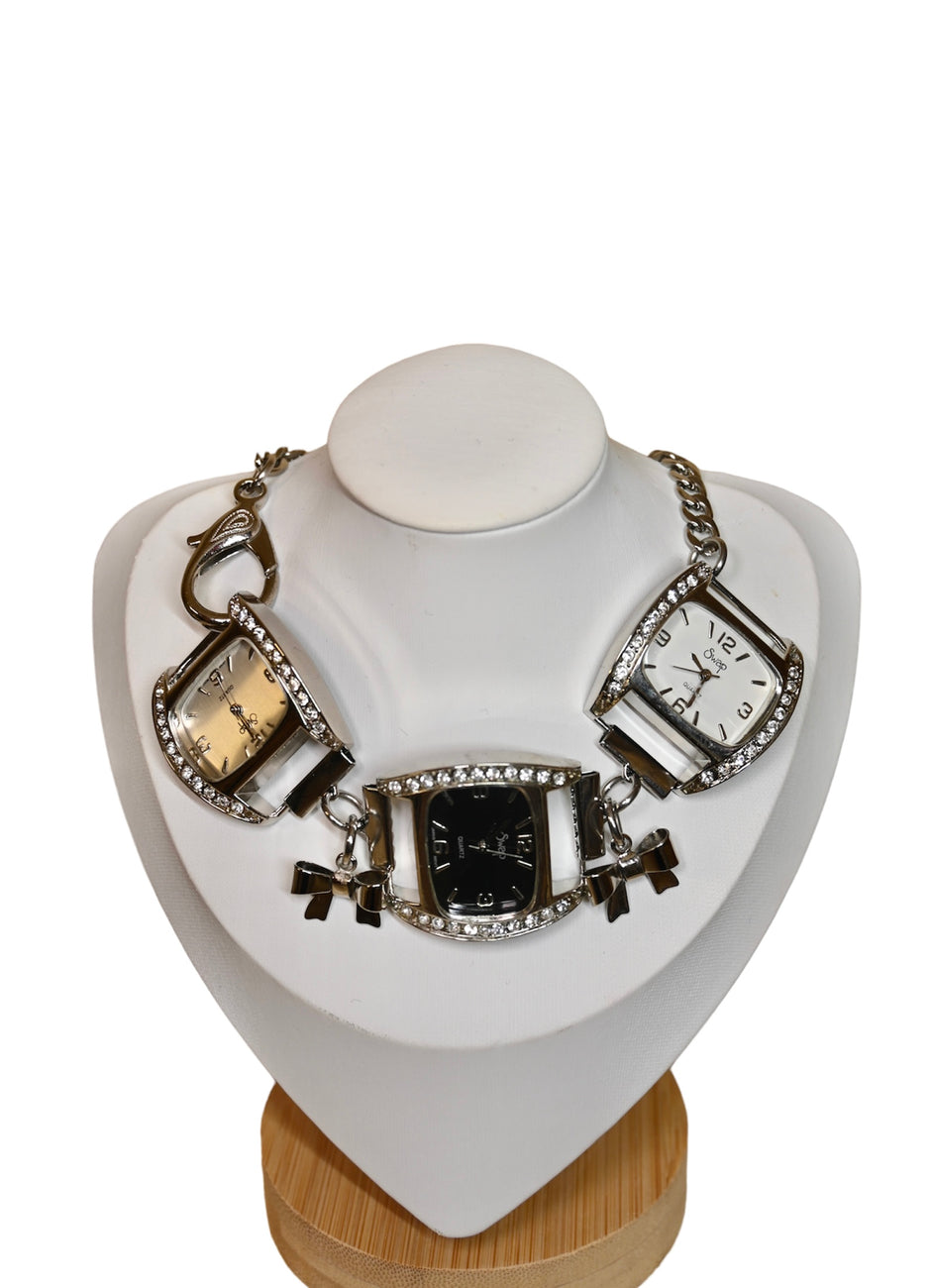Unique Vintage Y2K Watch Jewelry – Choker Necklaces at Sage & Saber